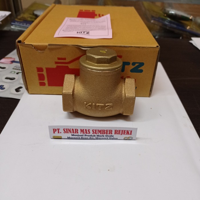 Jual SWING CHECK VALVE KITZ ASLI 100 % 3/4 inch | Shopee Indonesia