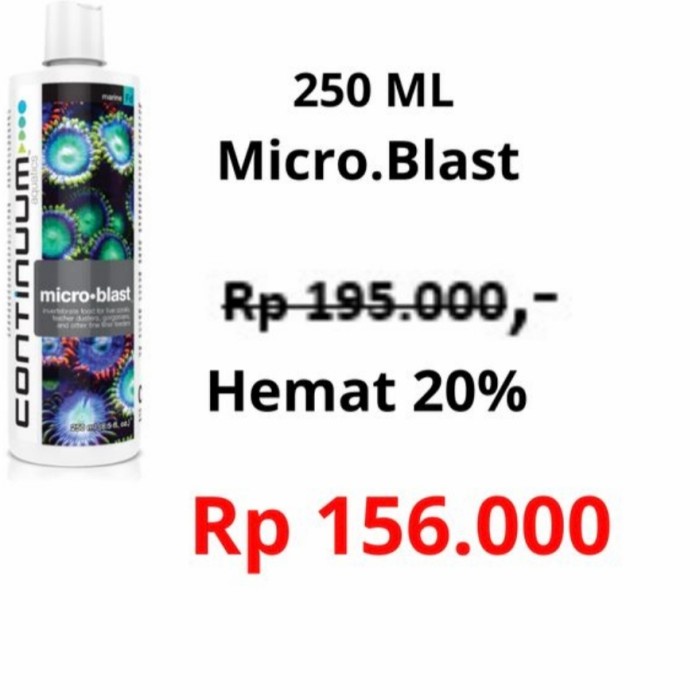 Jual CONTINUUM MICRO BLAST 250ML | Shopee Indonesia