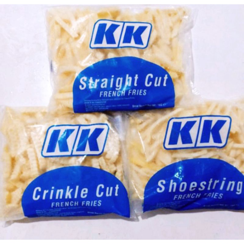 Jual french fries shoestring/crinkle cut 1kg | Shopee Indonesia