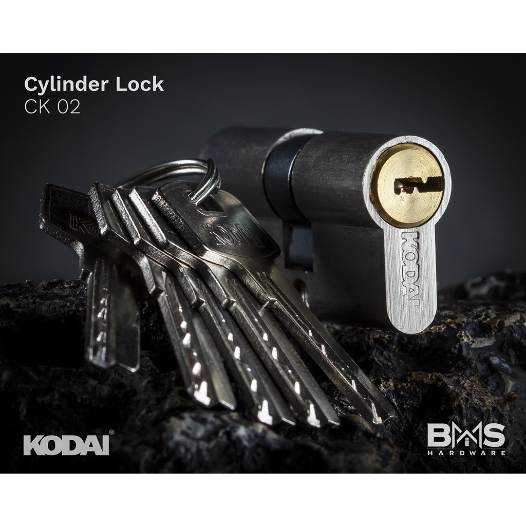 Jual CYLINDER LOCK Kunci Anak Silinder Kunci Pintu Besar KODAI CK 02 ...