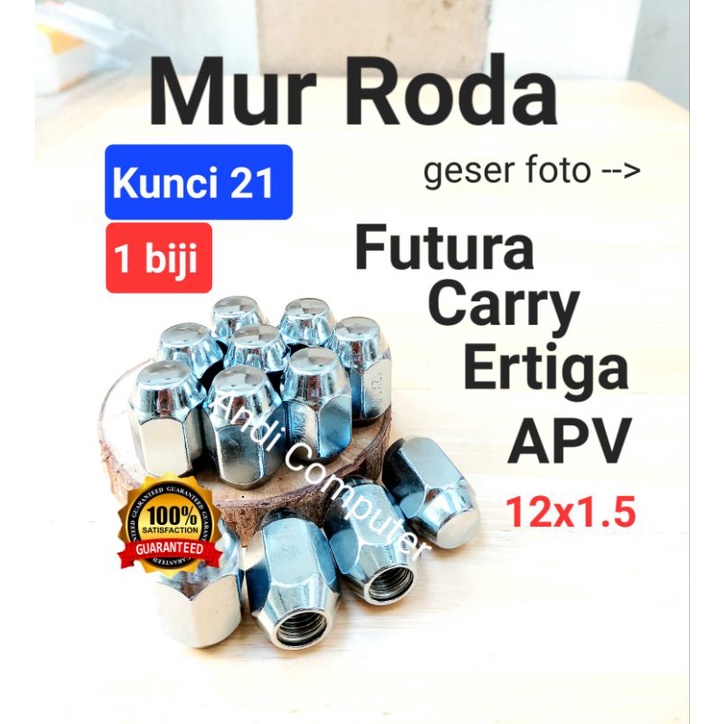 Jual Mur Panjang Mor Roda Lug Nut Ban Ertiga Futura Carry APV | Shopee ...