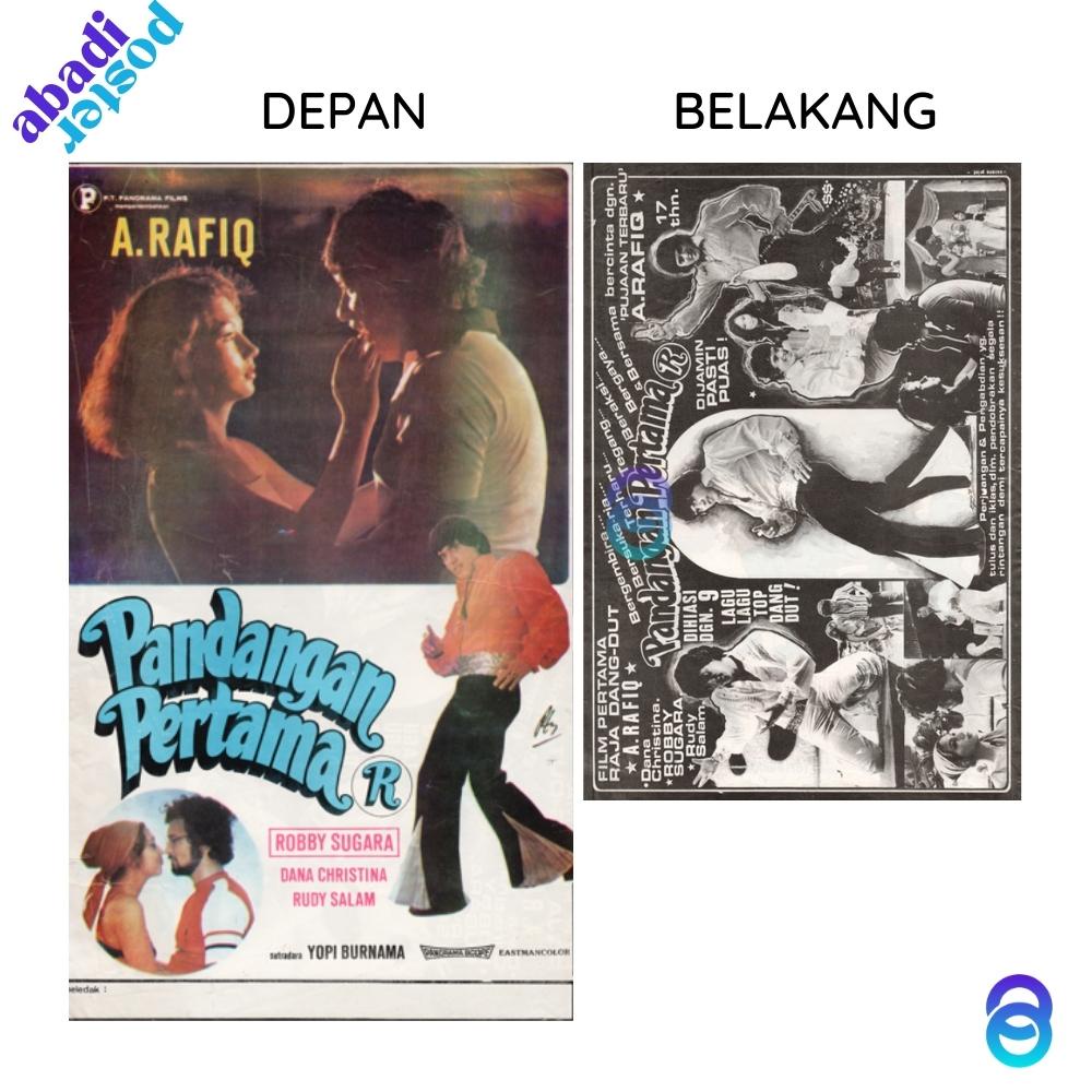 Jual poster film lawas pandangan pertama robby sugara rudy salam a ...