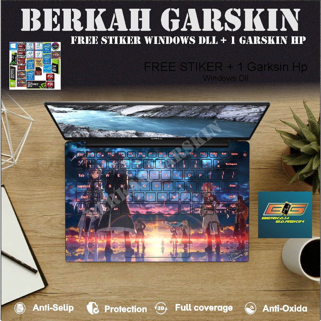 Jual Garskin Laptop Fullbody Bisa Request Gambar Free Garskin Hp Dan ...