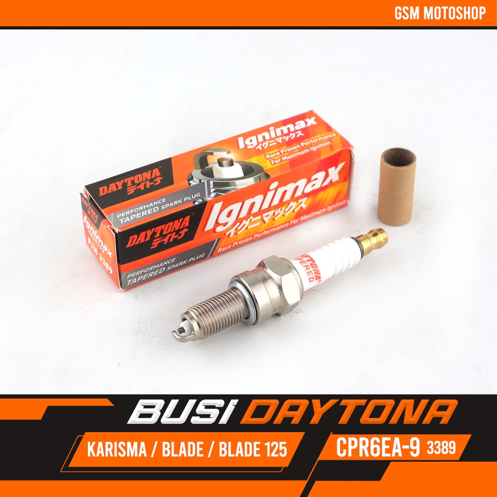 Jual Busi CPR6EA-9 ( 3389 ) Ignimax Daytona / Busi Supra x 125 - blade ...