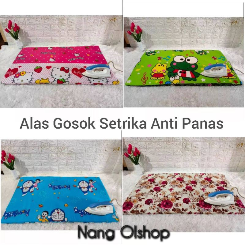 Jual Alas Setrika Busa Anti Panas Dan Lengket Pakai Resleting/ Alas ...