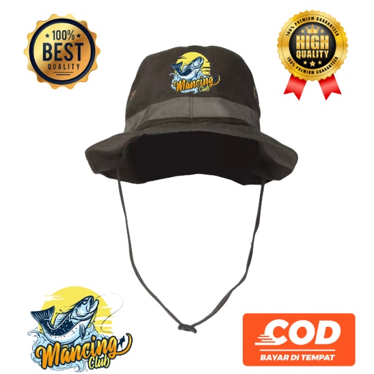 Jual Topi gunung topi rimba logo Club Mancing bidadari fashion | Shopee ...
