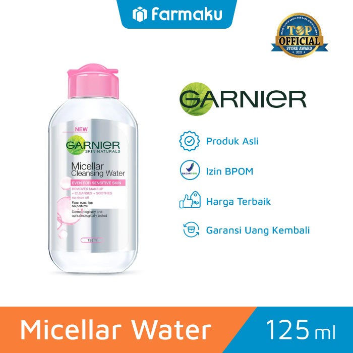 Jual Garnier Micellar Water Pink 125ml | Shopee Indonesia
