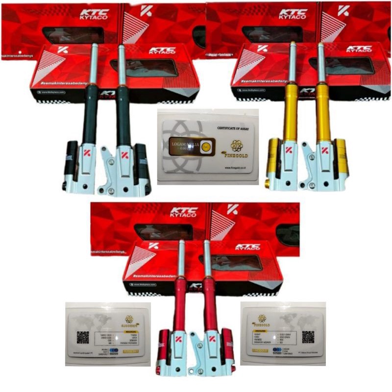 Jual Shockbreaker Ktc kytaco Shock Depan Mio Smile Mio M3 Mio J Fazzio ...