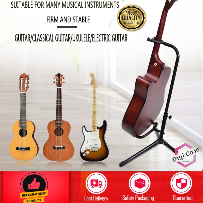 Jual Stand Gitar Long Neck Gitar Akustik Klasik | Shopee Indonesia