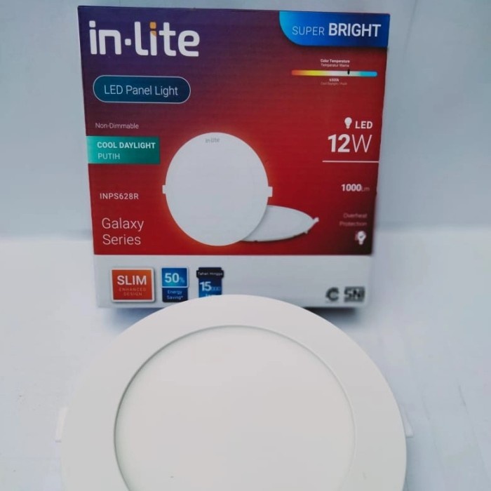 Jual Lampu Downlight Round Led Inps 628R 12W Inlite | Shopee Indonesia