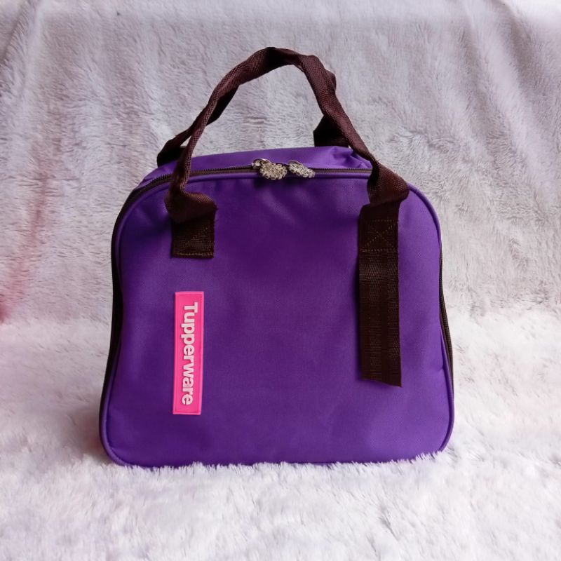Jual Tas bekal Luxury Tupperware ( Zipper bunga es ) | Shopee Indonesia