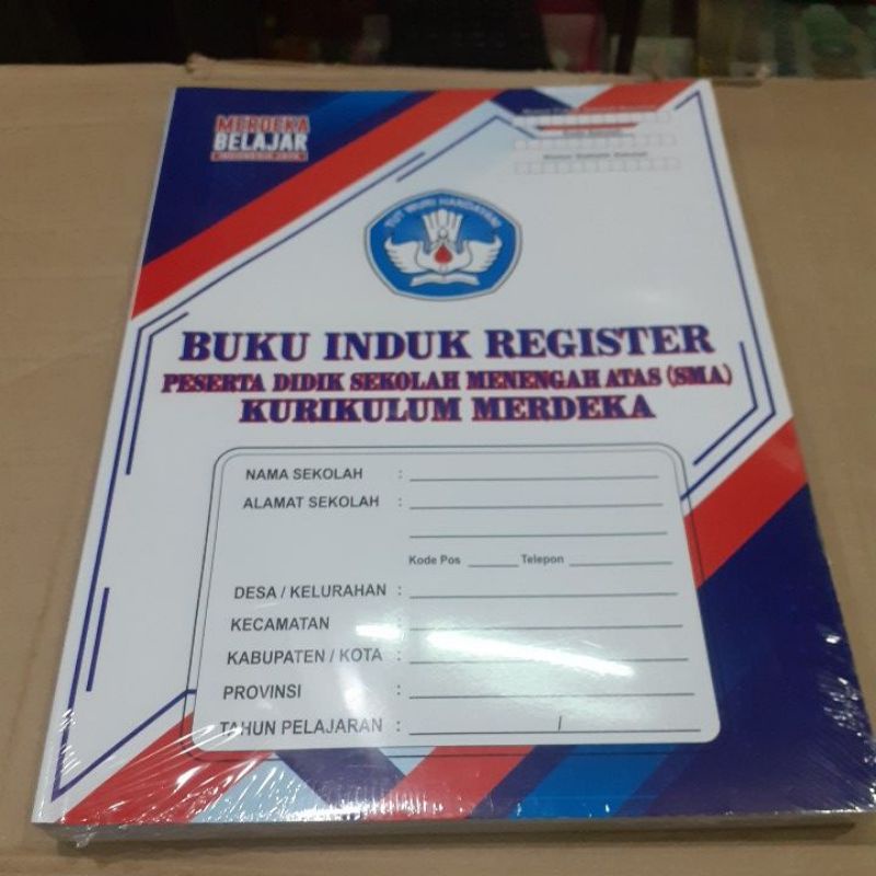 Jual Buku induk register peserta didik sekolah menengah atas(sma ...
