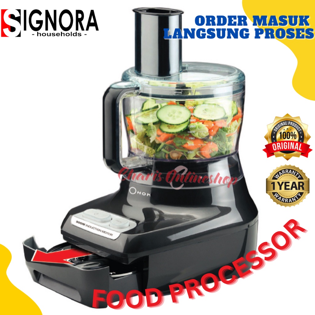 Jual SIGNORA | Food Processor / Parutan Slicer Sayur Buah [AGEN RESMI ...