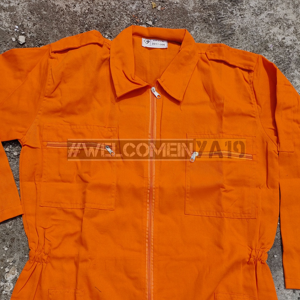 Jual Wearpack / Baju Mekanik / Jumpsuit Overall Pria / Baju Praktek ...