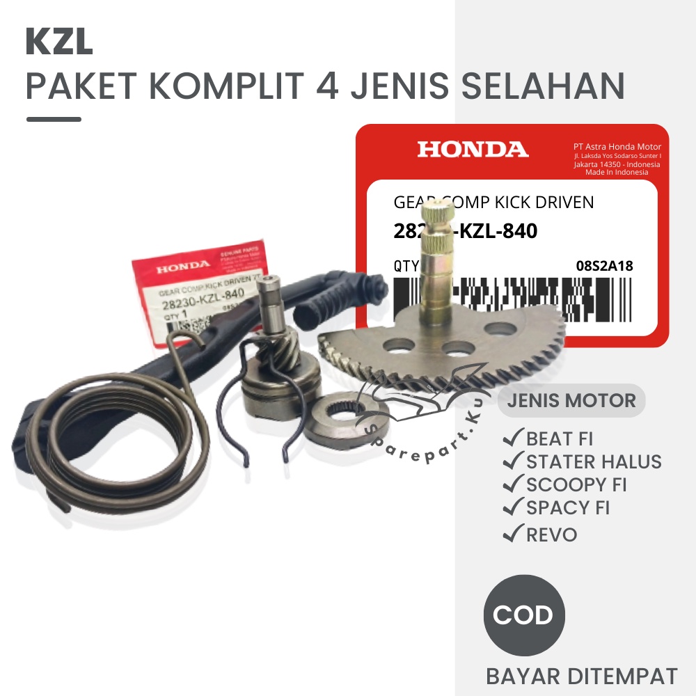 Jual KZL PAKET KOMPLIT ENGKOLAN + AS SELAH + GIGI PINION + PER SELAH ...