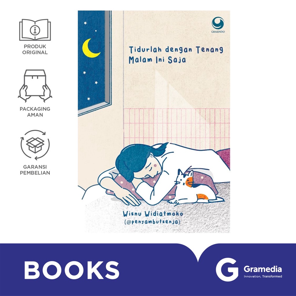 Jual Tidurlah dengan Tenang Malam Ini Saja (Wisnu Widi Atmoko) | Shopee ...