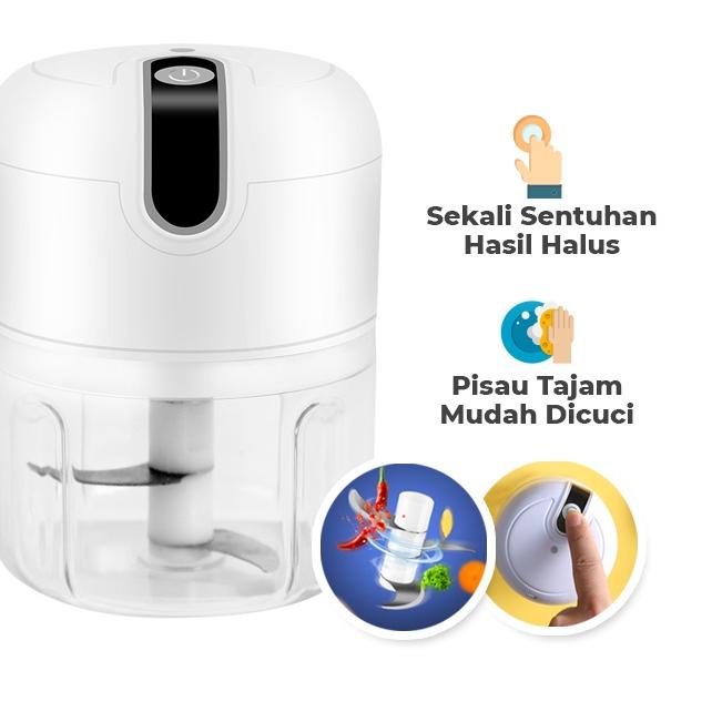 Jual MIISOO Portable Blender Gilingan Mini Bumbu dan Daging dengan USB ...