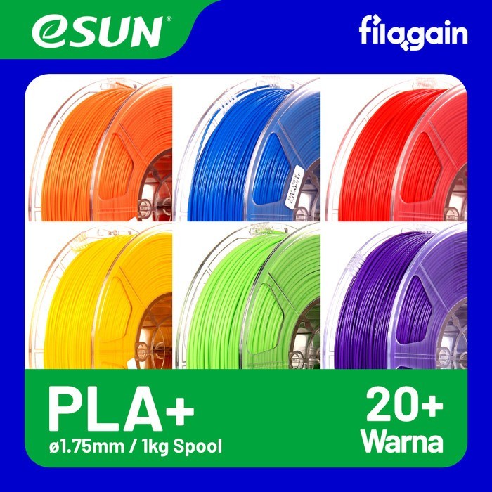 Jual eSUN PLA+ / PLA Plus Pro / ⌀1.75mm / 1kg Spool / 3D Print Filament ...
