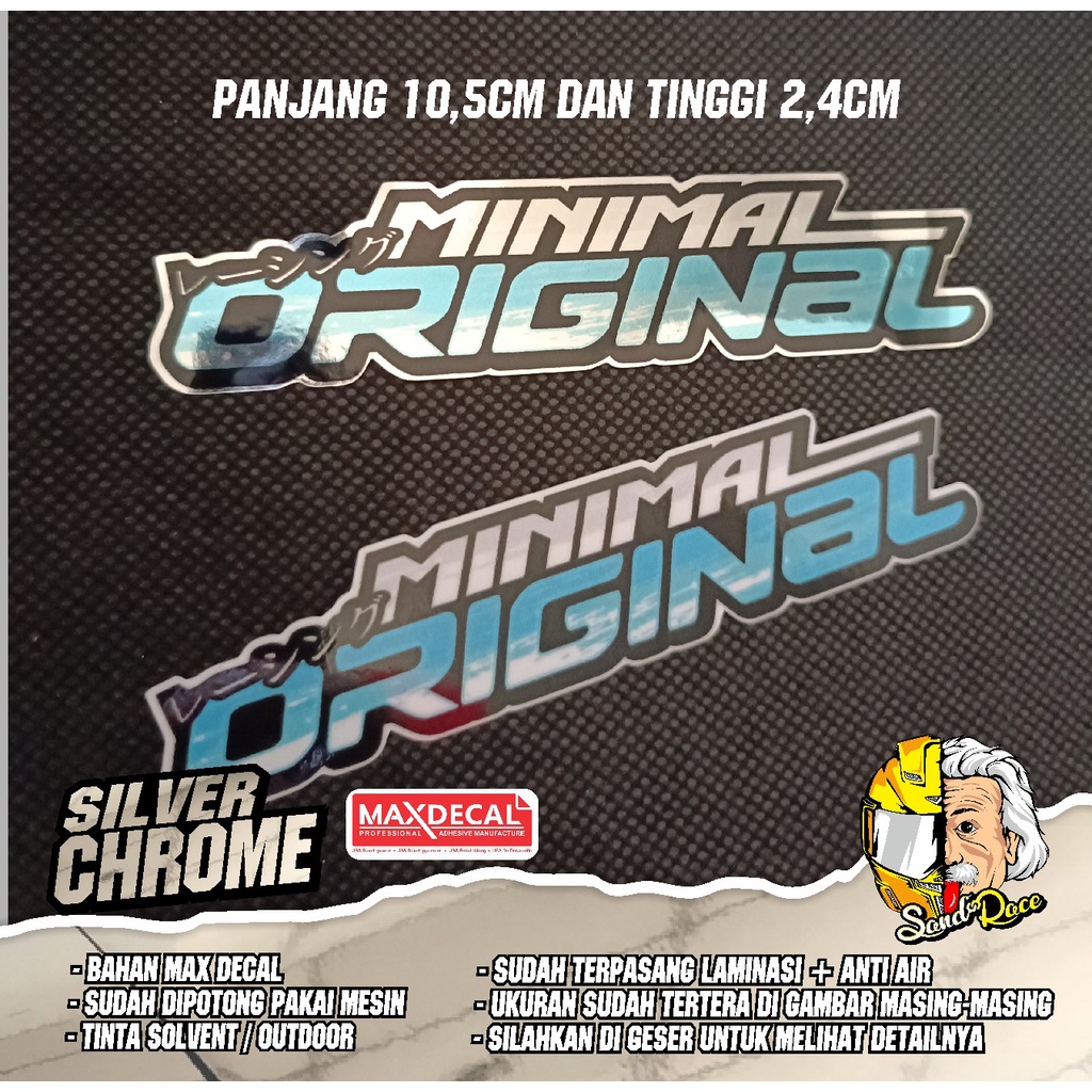 Jual stiker motor minimal original / sticker racing kata kata lucu ...
