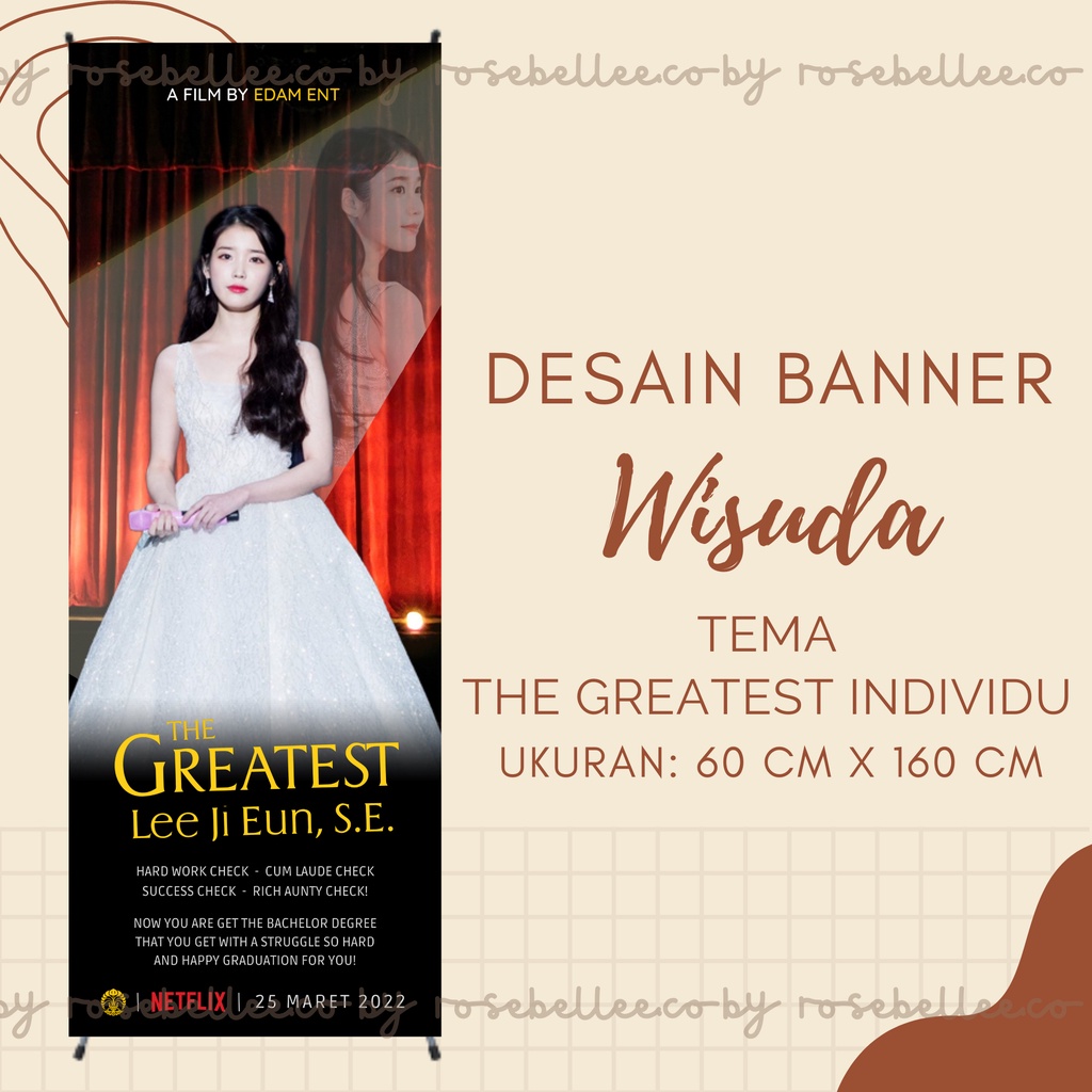 Jual PAKET BANNER WISUDA DAN SIDANG KHUSUS INDIVIDU (DESIGN, CETAK DAN ...