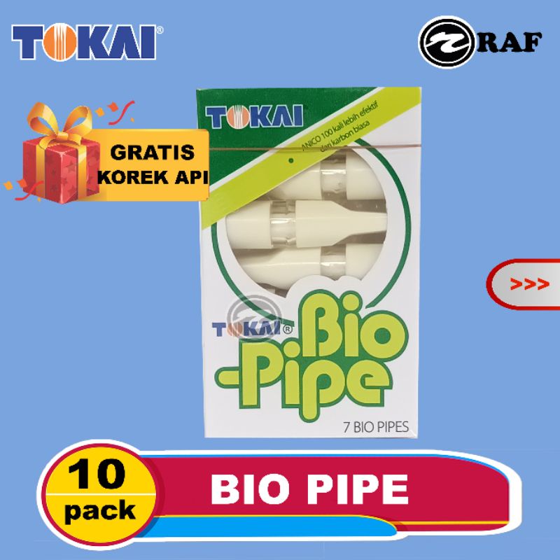 Jual Tokai biopipe paket 10 PACK ( 70 pipa ) | Shopee Indonesia