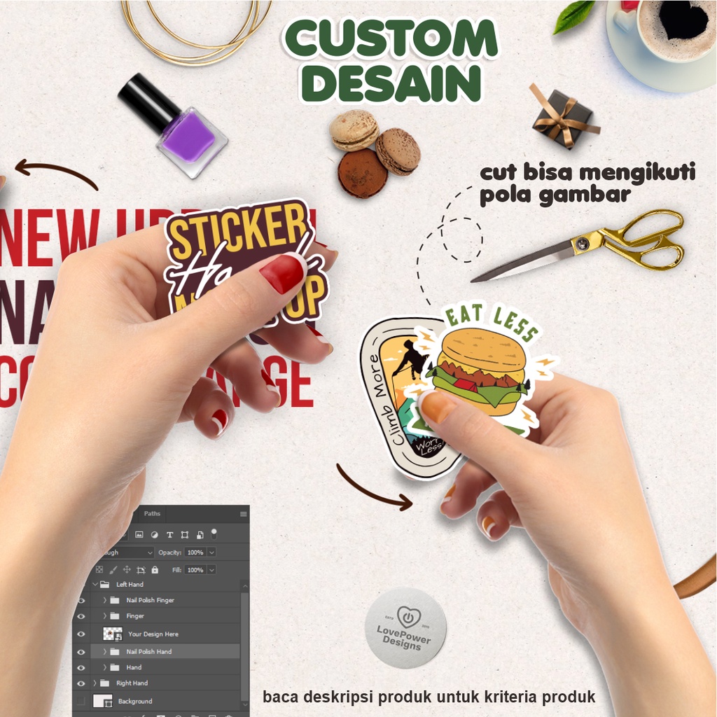 Jual cetak saja sticker vynil & chromo glossy atau doff tanpa minimal ...