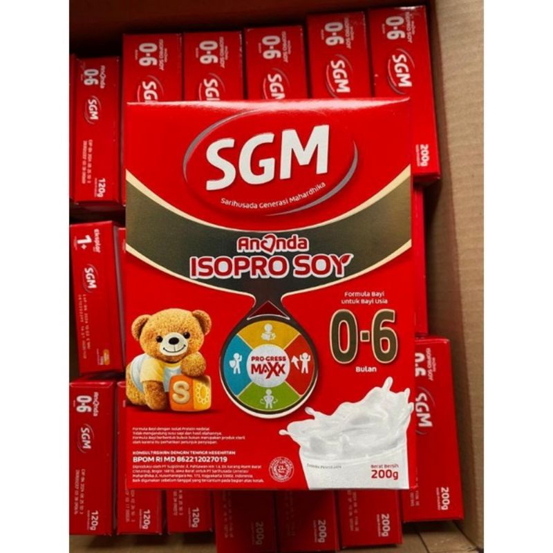 Jual SGM Ananda Soya 0-6 bulan 200 Gr (Kemasan Baru) | Shopee Indonesia