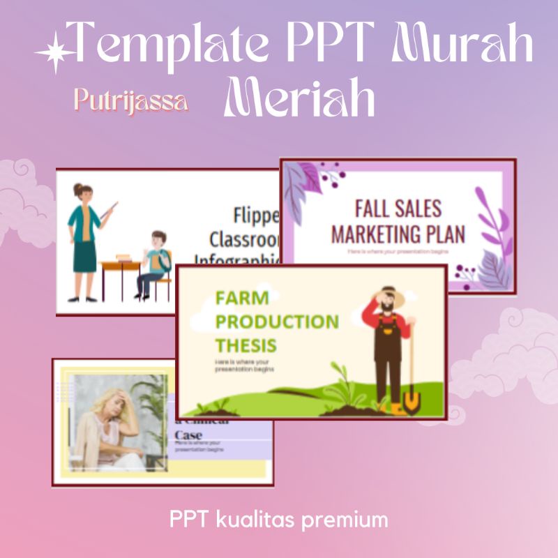 Jual Template PPT Premium | Shopee Indonesia