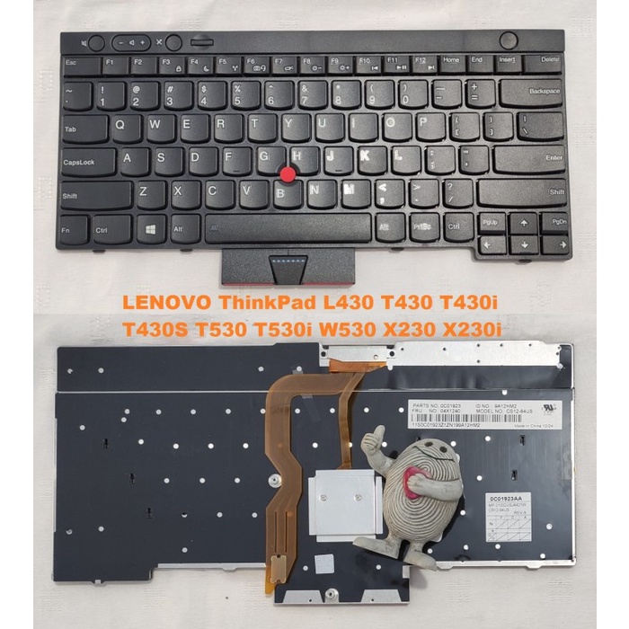 Jual KEYBOARD LENOVO ThinkPad L430 T430 T430i T430s T530 T530i X230 ...