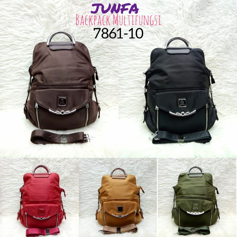 Jual TAS JUNFA BACKPACK 3IN1 MULTIFUNGSI LIKE ORI IMPORT | Shopee Indonesia