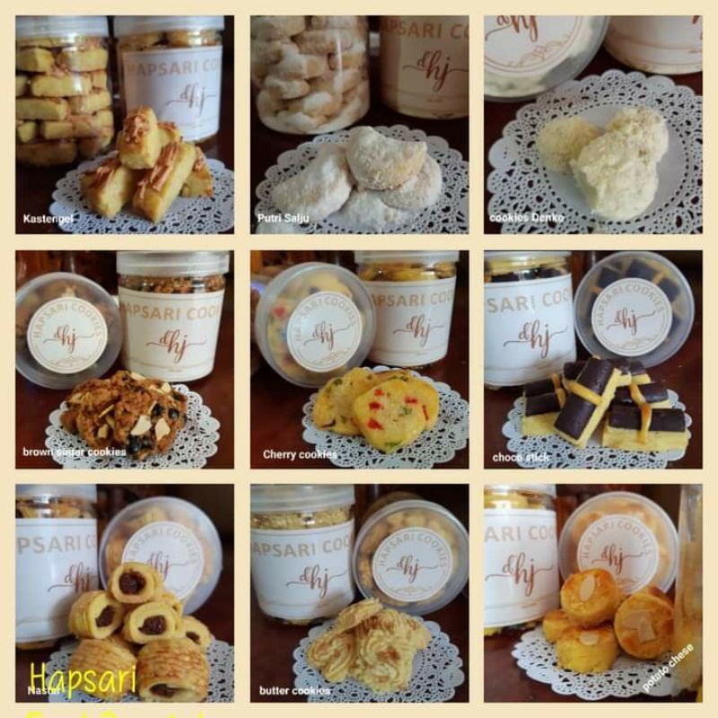 Jual KUE KERING HAPSARI TOPLES 400 gram | Shopee Indonesia