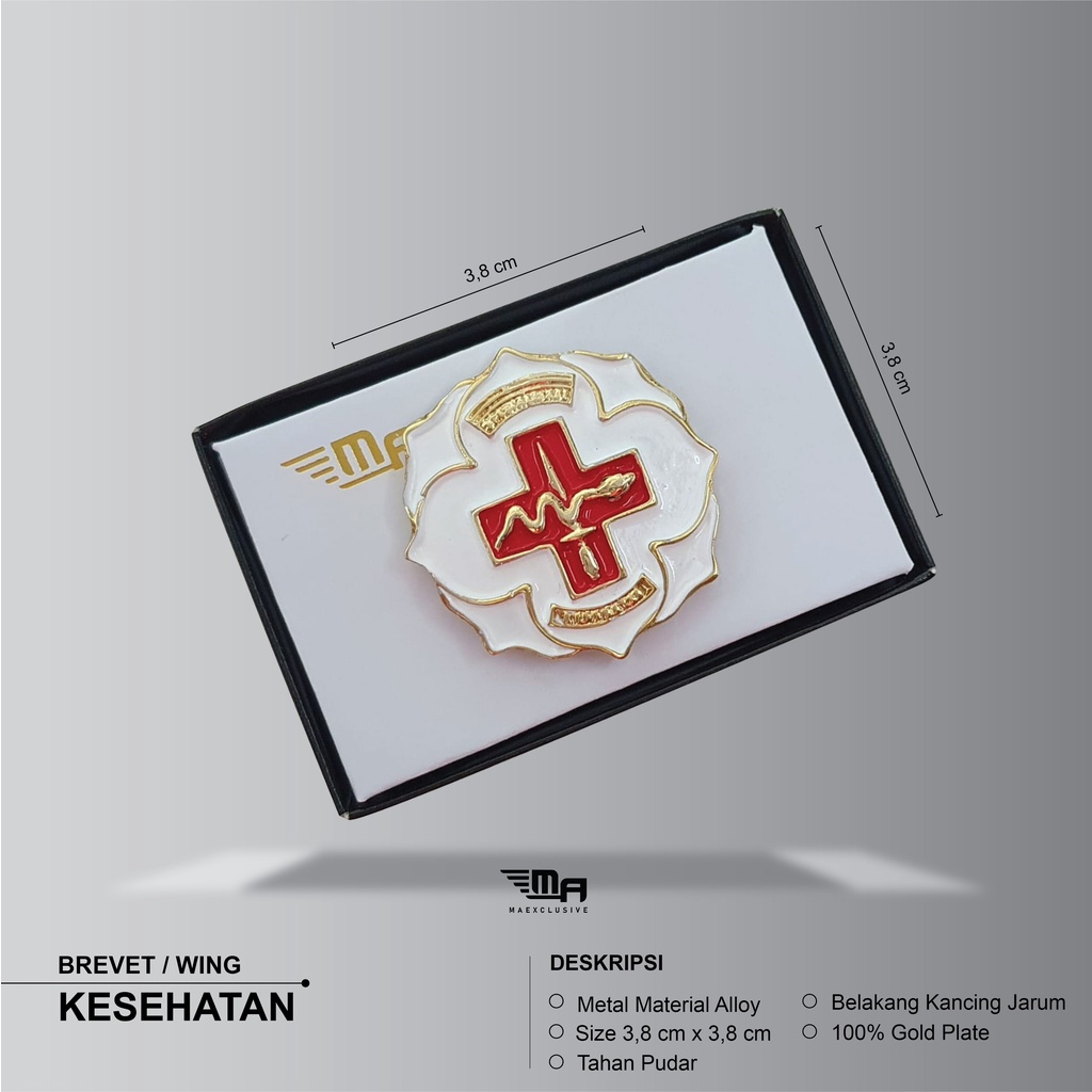 Jual WING PAL KESEHATAN KOPASSUS BREVET BRIVET PAL KESEHATAN KOPASSUS ...