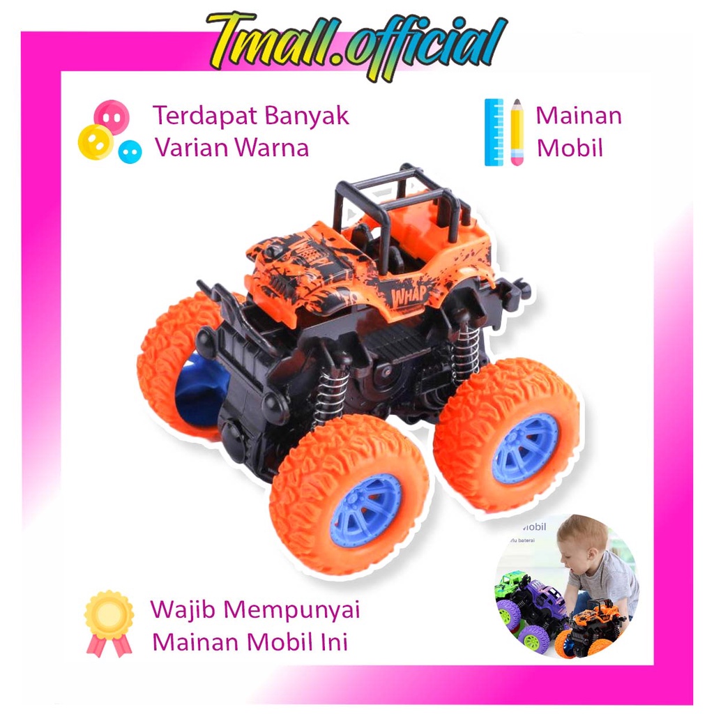 Jual TMALL T001 Mainan Mobil Mobilan MONSTER ZAP MOBIL JIP OFF ROAD 4 ...