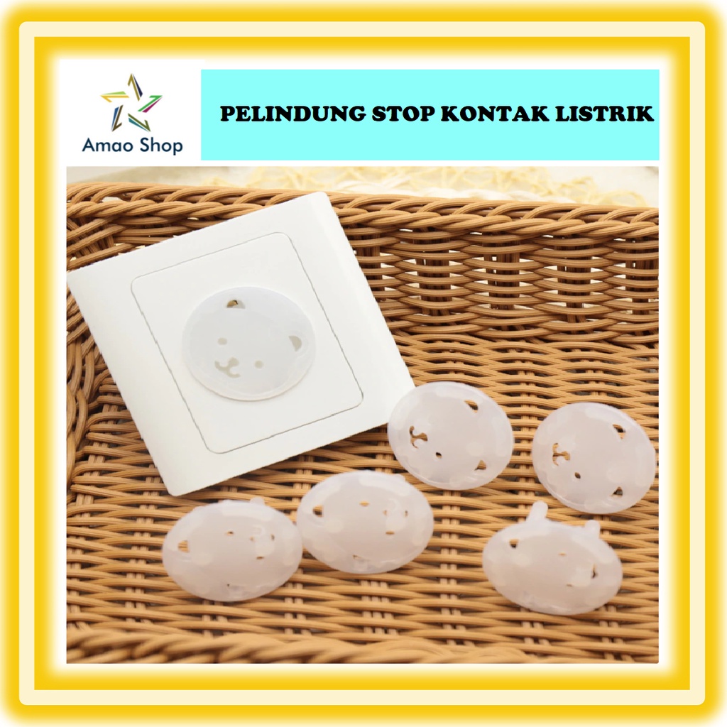 Jual Pelindung Stop Kontak listrik / Penutup colokan listrik / Pengaman ...