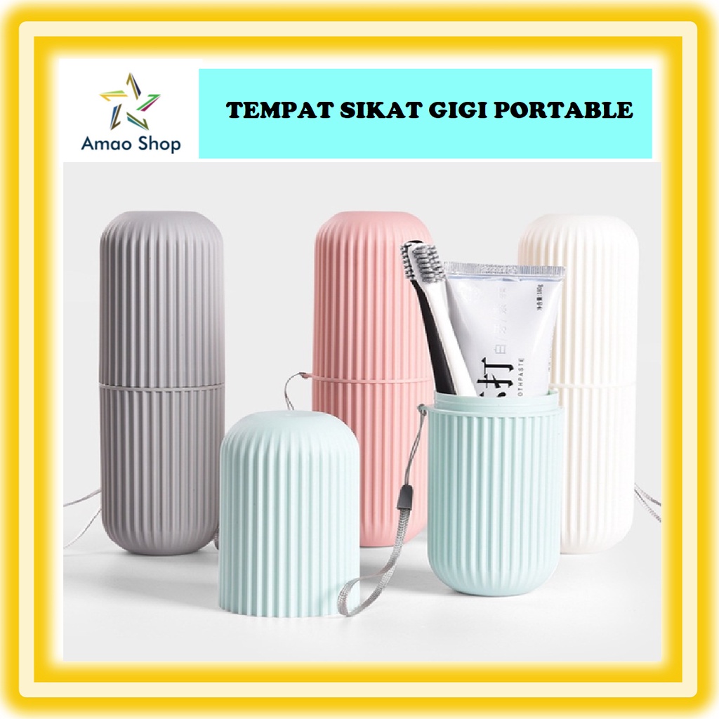 Jual Tempat Sikat Gigi Travel Pasta Odol Toothbrush Case Pastel ...