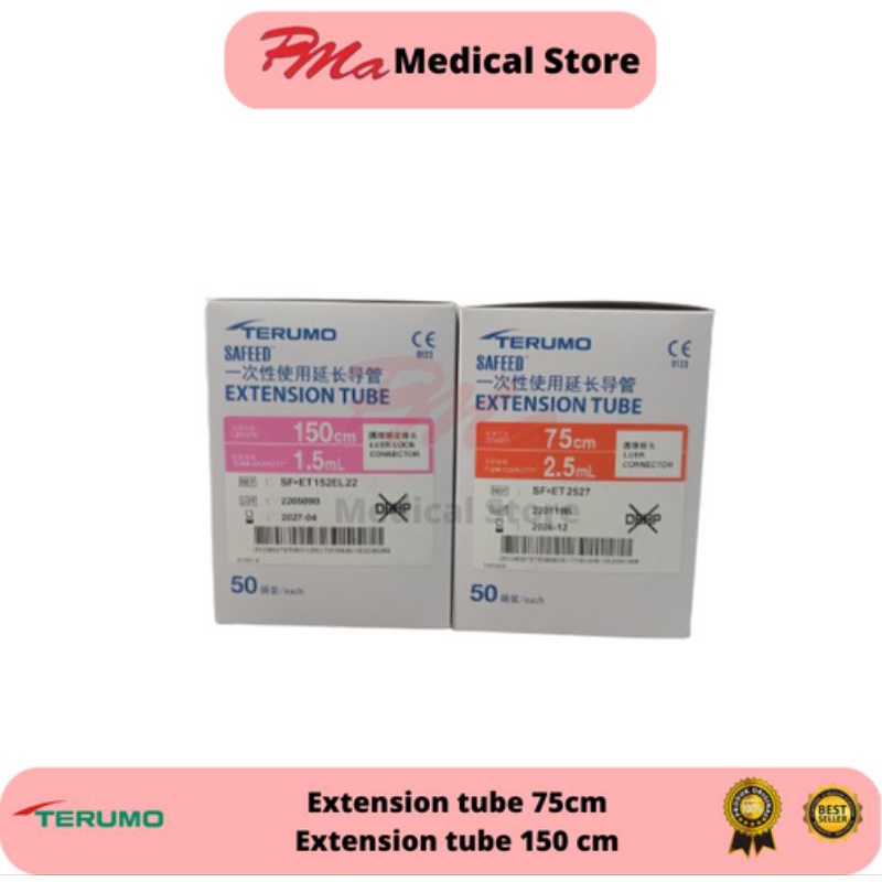 Jual Extension Tube 75 cm/ 150cm Terumo Harga/ pcs | Shopee Indonesia