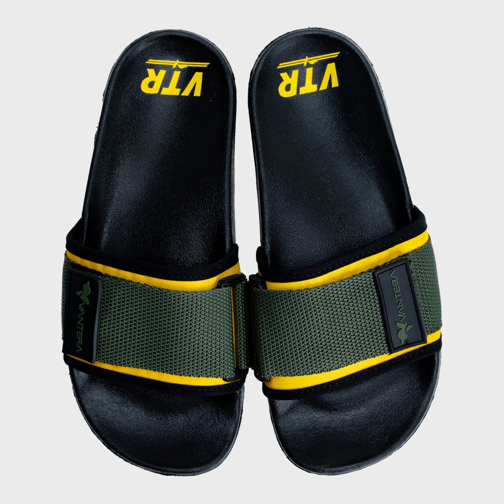 Jual Vantera Official - Procyon Black | Sandal Slipper | Sandal Pria ...