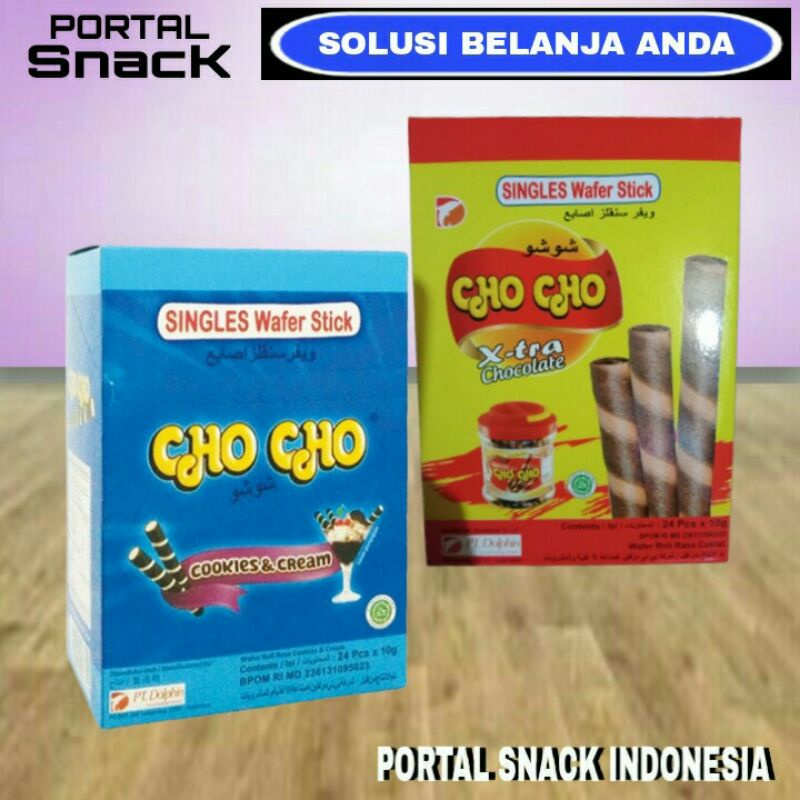 Jual CHO CHO SINGLES wafer stick isi 24 pcs | Shopee Indonesia