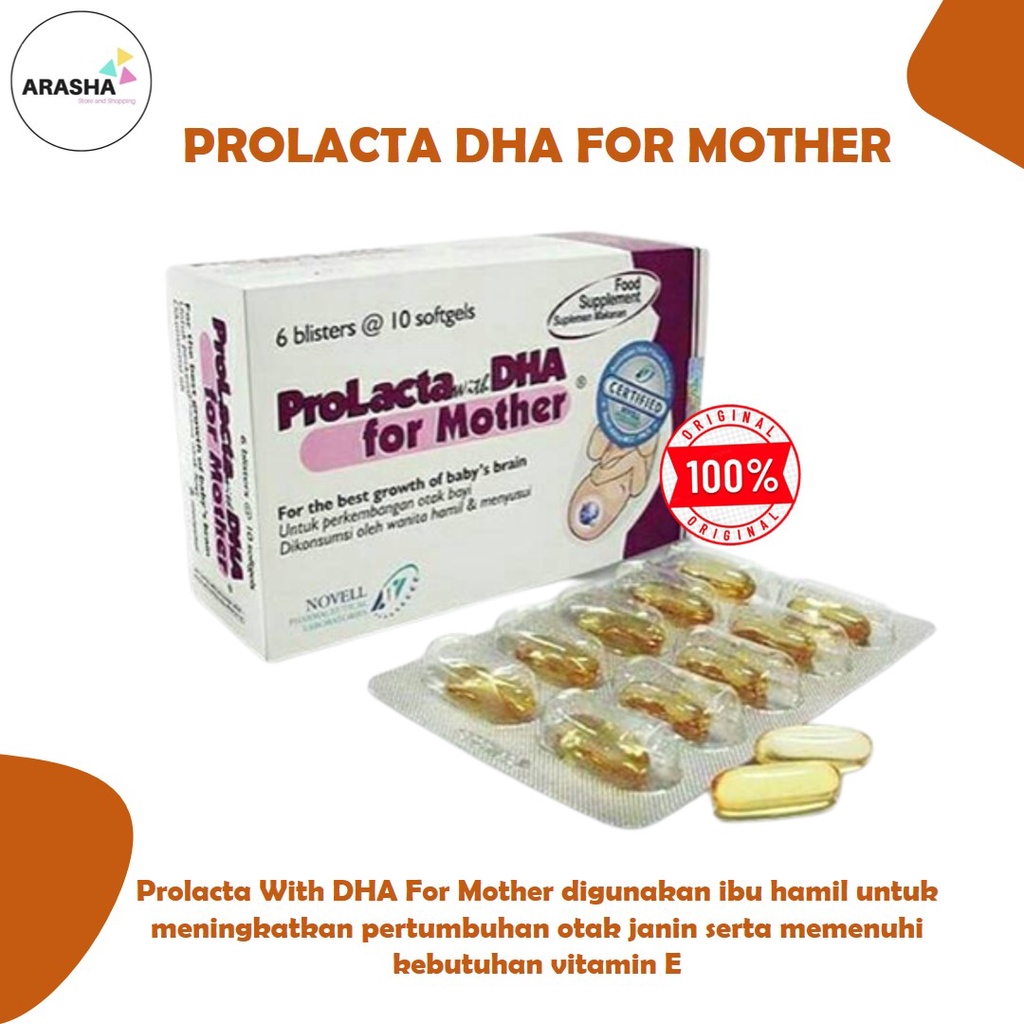 Jual PROLACTA WITH DHA FOR MOTHER PERSTRIP | Shopee Indonesia