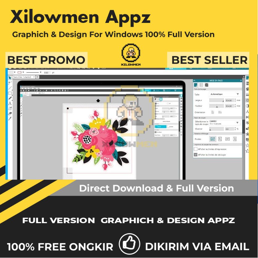 Jual Silhouette America Silhouette Studio Pro Design Graphics Win OS ...