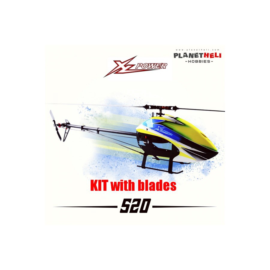 Jual XLPower kit XL52K01 XL Power 520 Helicopter Remote Control (KIT ...