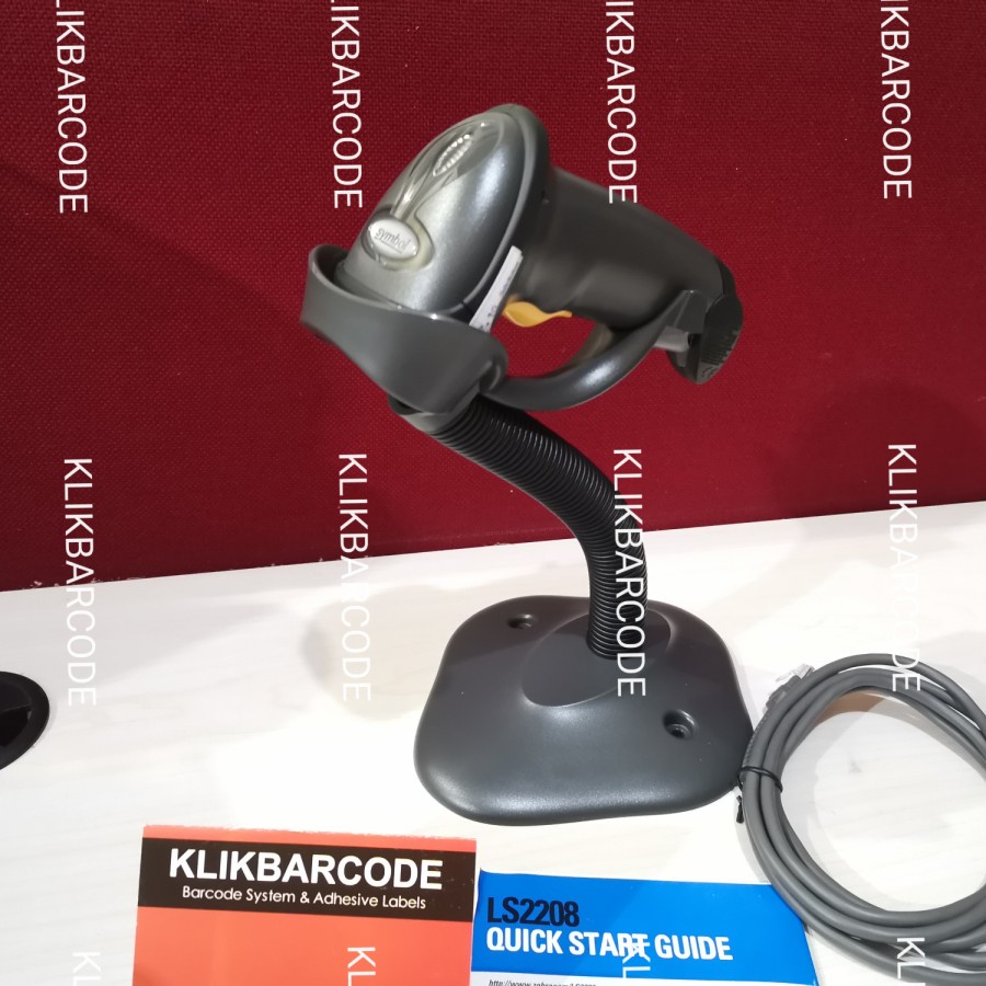 Jual BARCODE SCANNER AUTO SCAN 1D ZEBRA SYMBOL LS2208 - LS 2208 ...