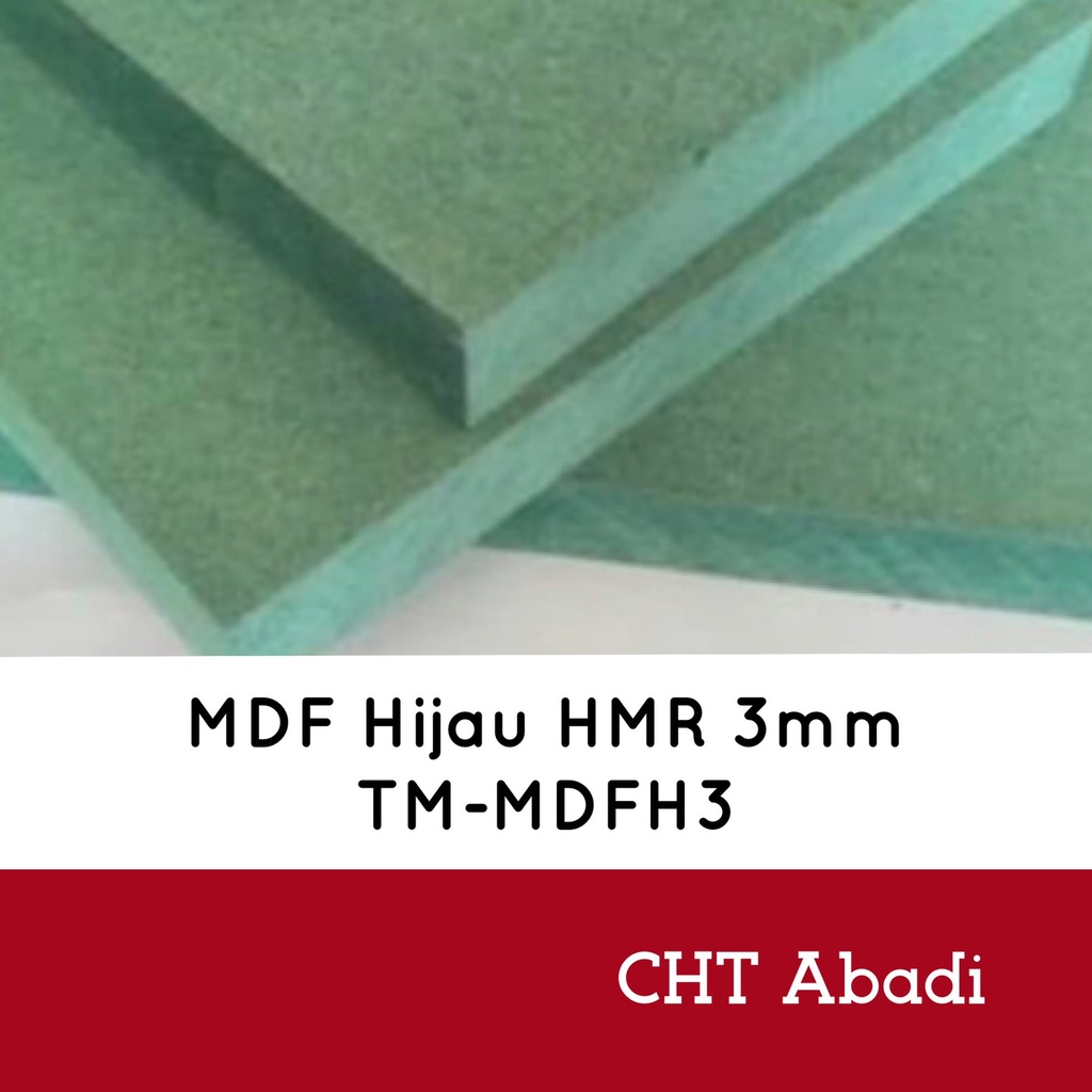 Jual MDF HIJAU HMR 3mm custom ukuran (dengan/tanpa lapisan HPL ...