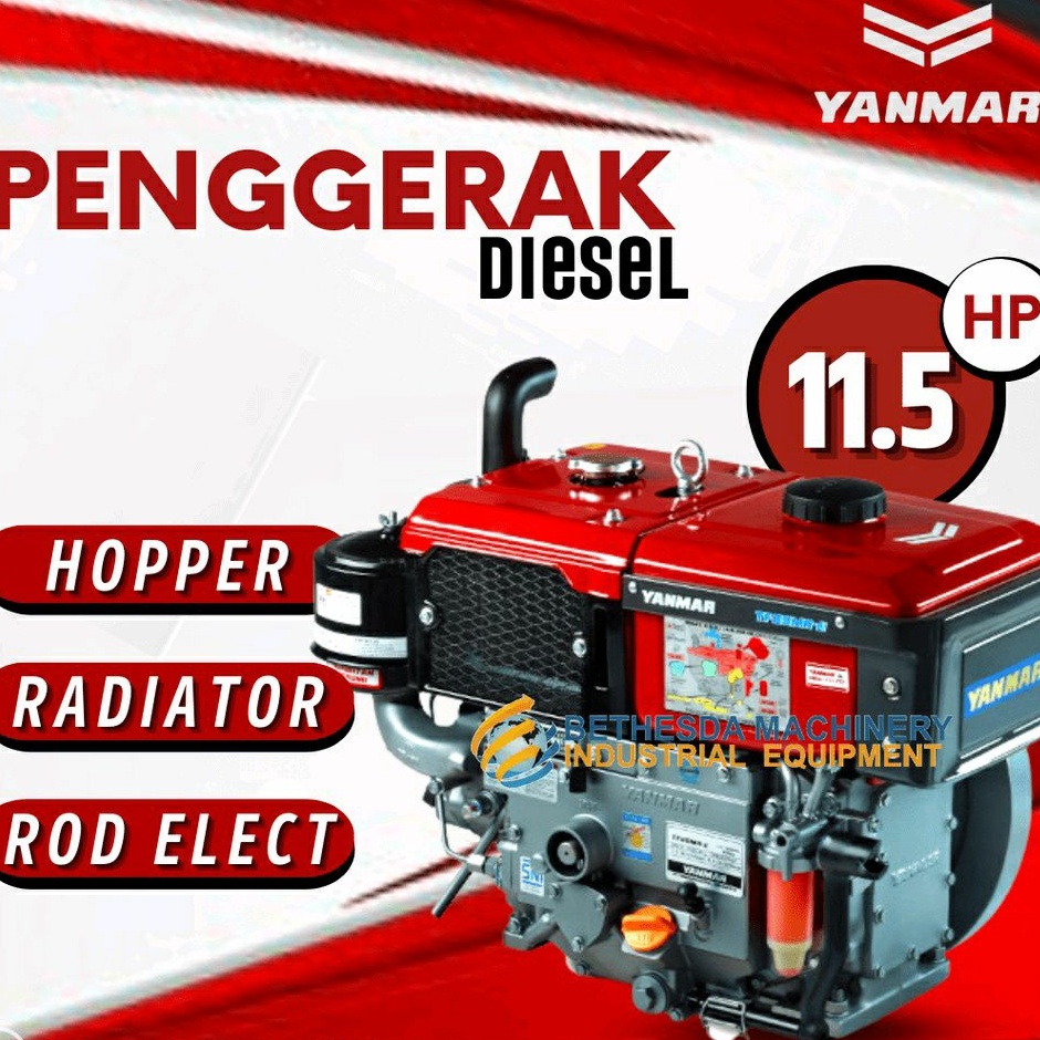 Jual Penggerak engine YANMAR TF 115-R Diesel mesin Hopper 11.5 HP ...