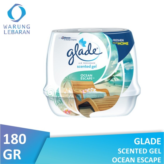 Jual Glade Scented Gel Ocean Escape 180gr | Shopee Indonesia