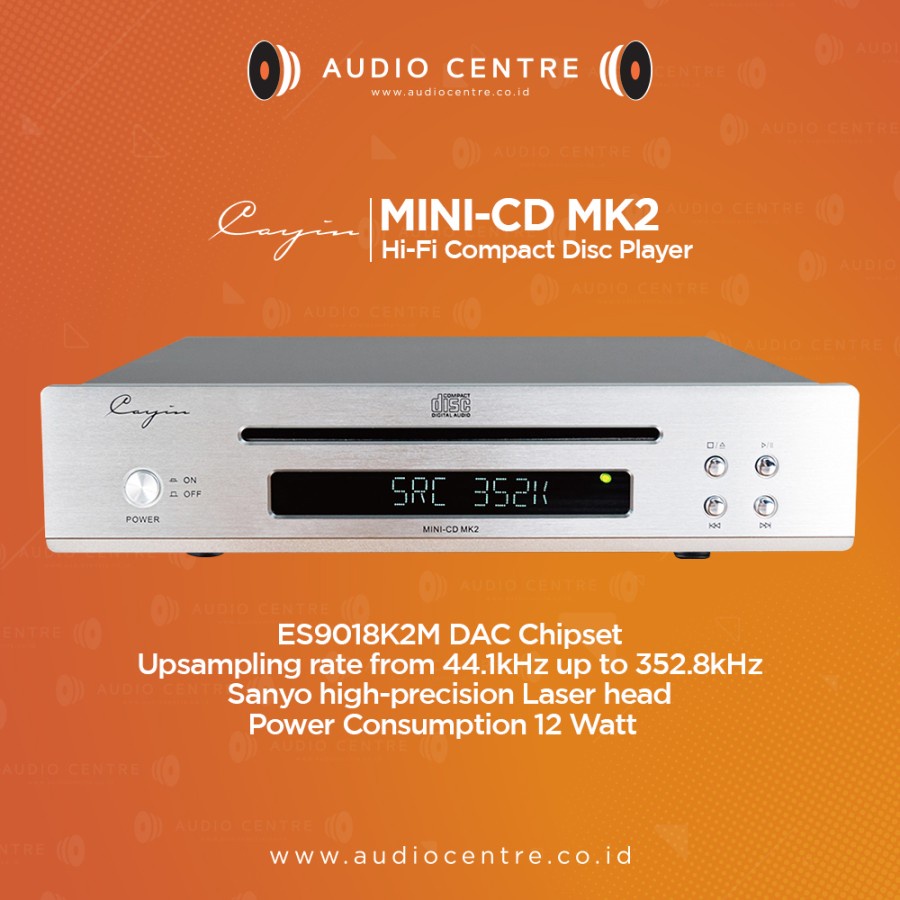 Jual Cayin Mini CD MKII MK2 CD Player with DAC ES9018K2M Chipset | Shopee Indonesia
