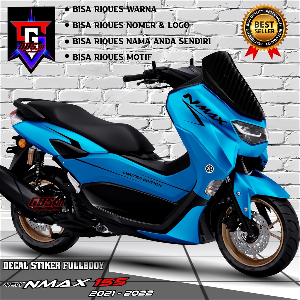 Jual Decal All New Nmax 155 Fullbody Stiker Decal New Nmax 155 2021 ...