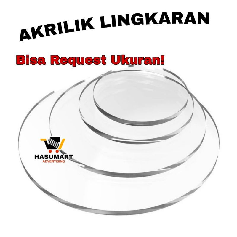 Jual Akrilik bulat 60cm / Akrilik lingkaran / Acrylic Lembaran | Shopee Indonesia