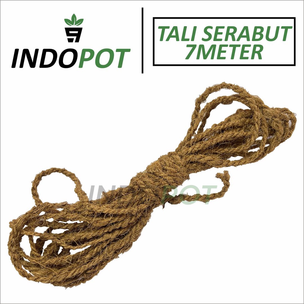 Jual Tali Serabut Kelapa 7 Meter Tali Serabut Untuk Gantungan Pot ...