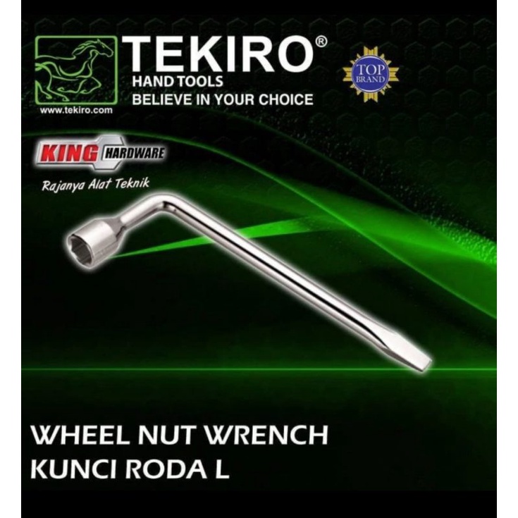Jual TEKIRO AU-WN0976 KUNCI RODA MOBIL UK 19 MM KUNCI RODA L ANTI KARAT ...